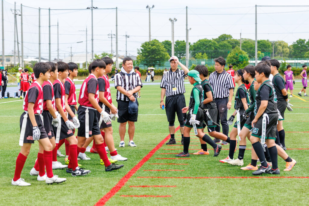 【試合結果】中学生カテゴリ 2026年度春季大会 – JAPAN FLAG FOOTBALL 関西